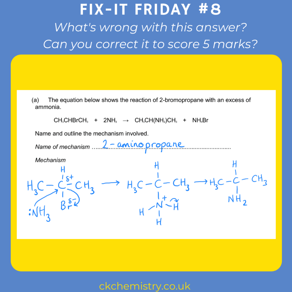 Spot the errors challenge - CK Chemistry